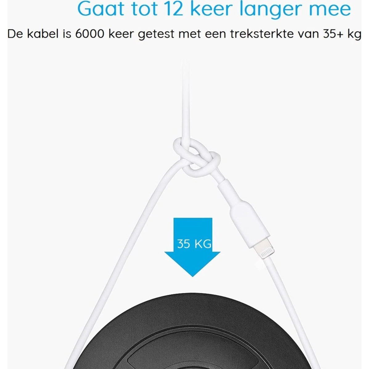 iPhone Snellader + Lightning kabel - 45W Super Fast Charger — Phreeze